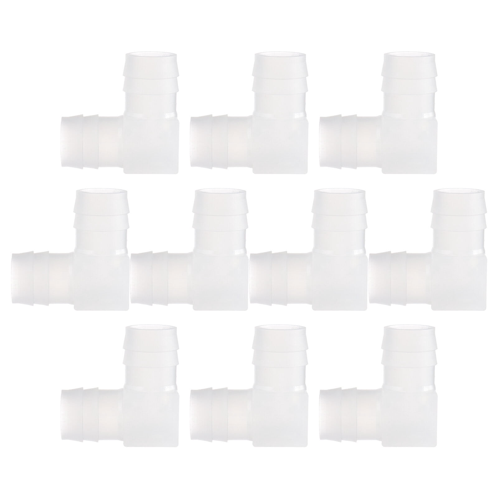 Raindrops Durable White Plastic L Shaped Hose Connector for Connecting ...