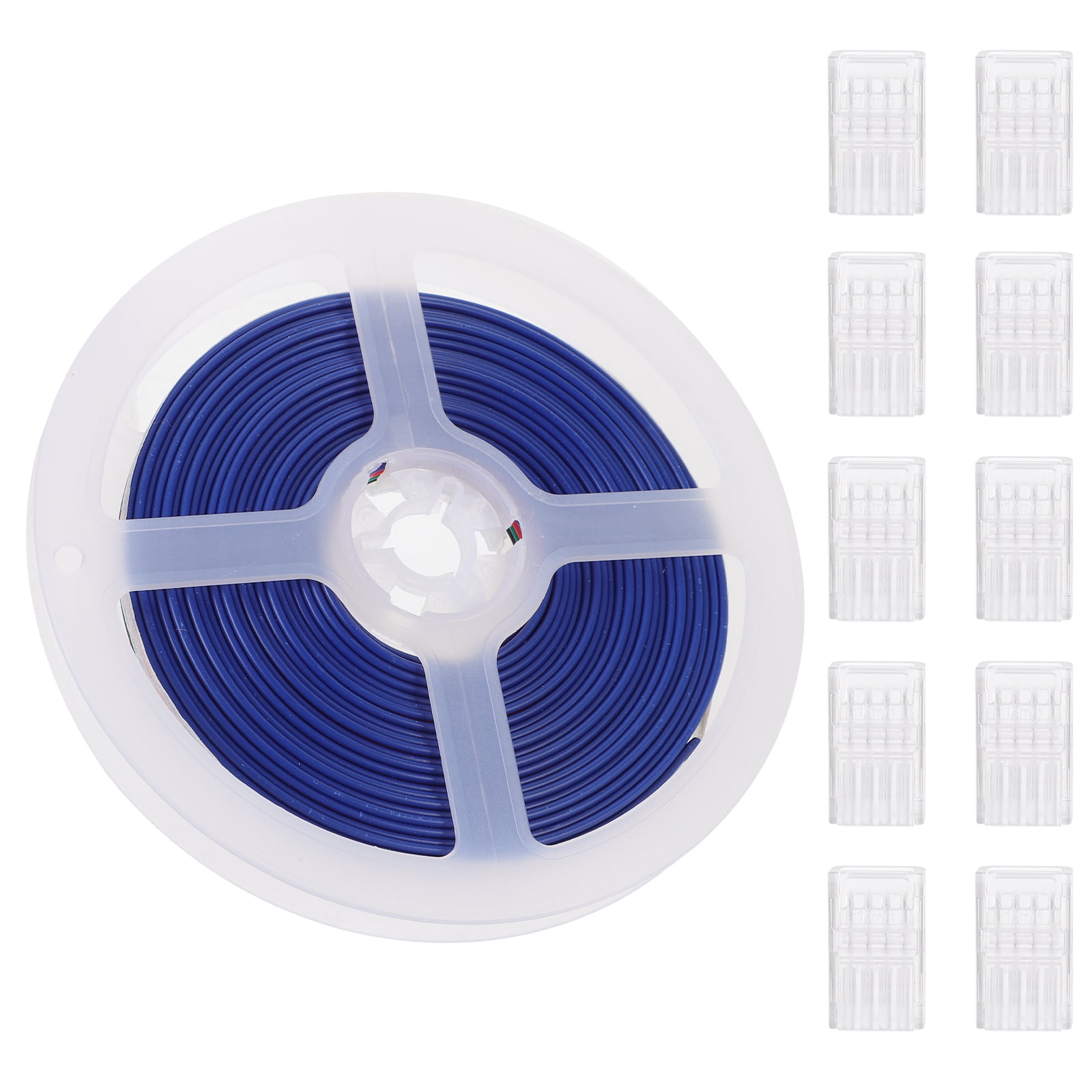 10 Pcs LED Connector Wire Connectors Electric Strip Light Lights ...