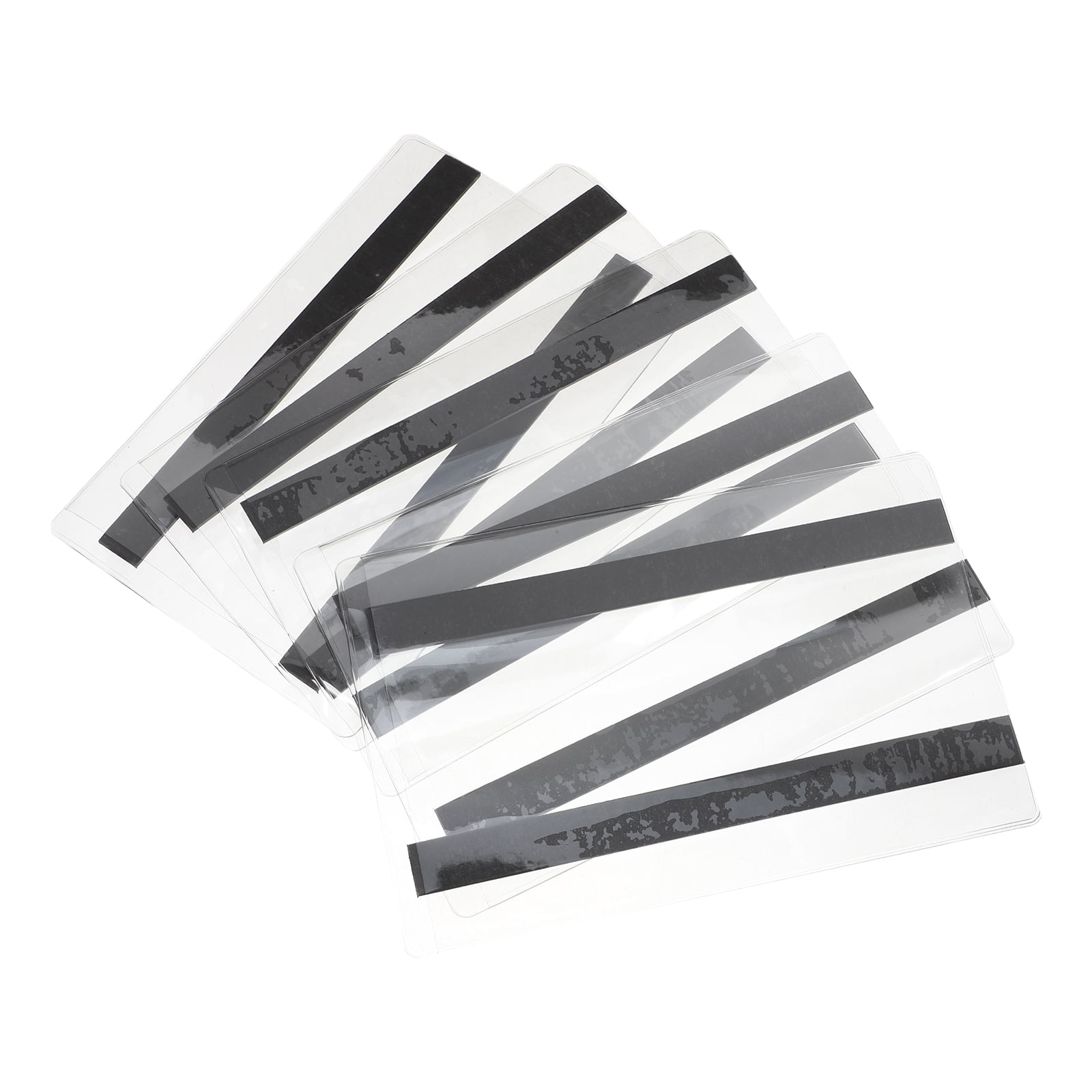 10 Pcs Label Bag Removable Tags Card Logo Material Transparent ...