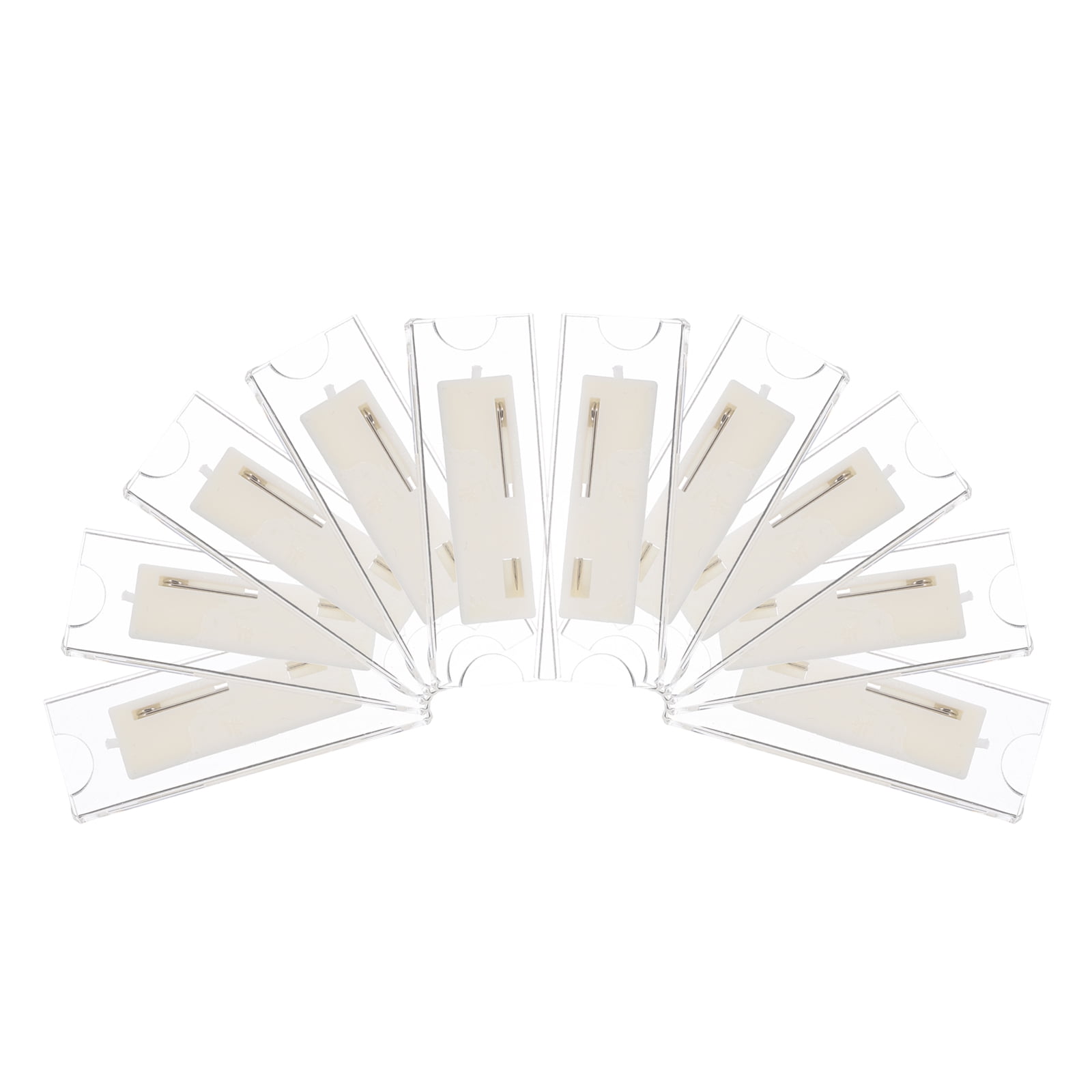 10 Pcs Labels Attractive Business Card Stand Identity Cards Holders ...