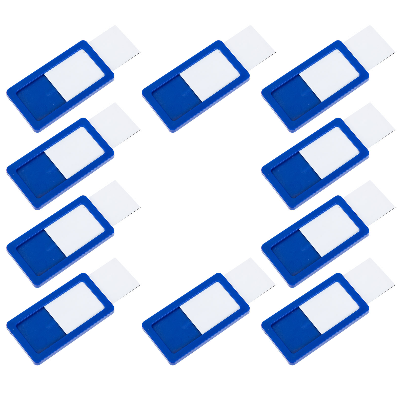 10 Pcs Labels Shelf Magnetic Tag Holders Fridge Refrigerator Strong ...