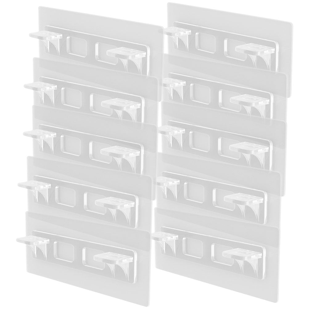 10 Pcs Laminate Non-marking Support Clear Shelf Pegs for Shelves Nail ...