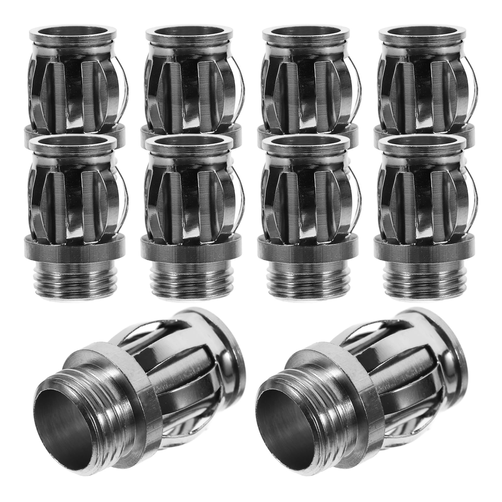 10Pcs Light Socket Holder Metal Clip Fastener G4 Bulb Socket Threaded ...