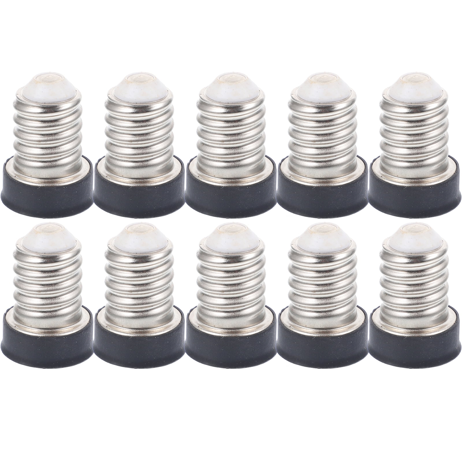 10 Pcs Lampholder Adapter Light Bulb Socket Converters Copper - Walmart.com