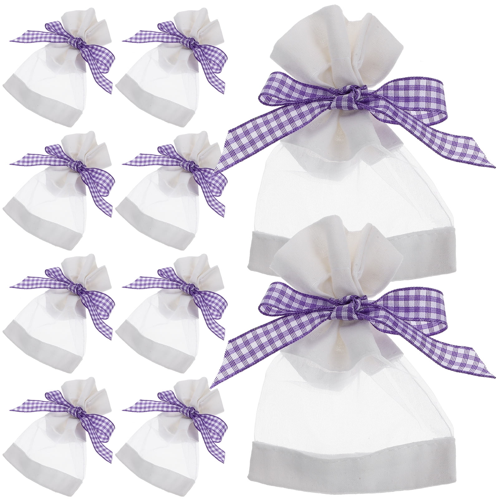 10 Pcs Lavender Sachet Bag Bags Empty Home Accents Decor Hatian Wedding ...