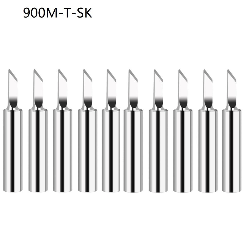 10 Pcs Lead Free Soldering Iron Tips 900M-T Series Welding Solder tools - Walmart.com