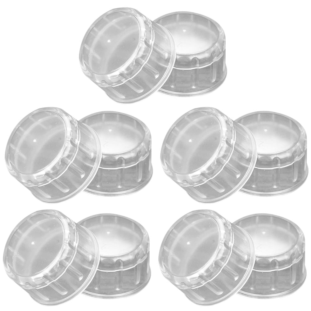 10 Pcs Lemon Shaker Lid Replacement Non Spill Cap Bar Plastic Wine ...