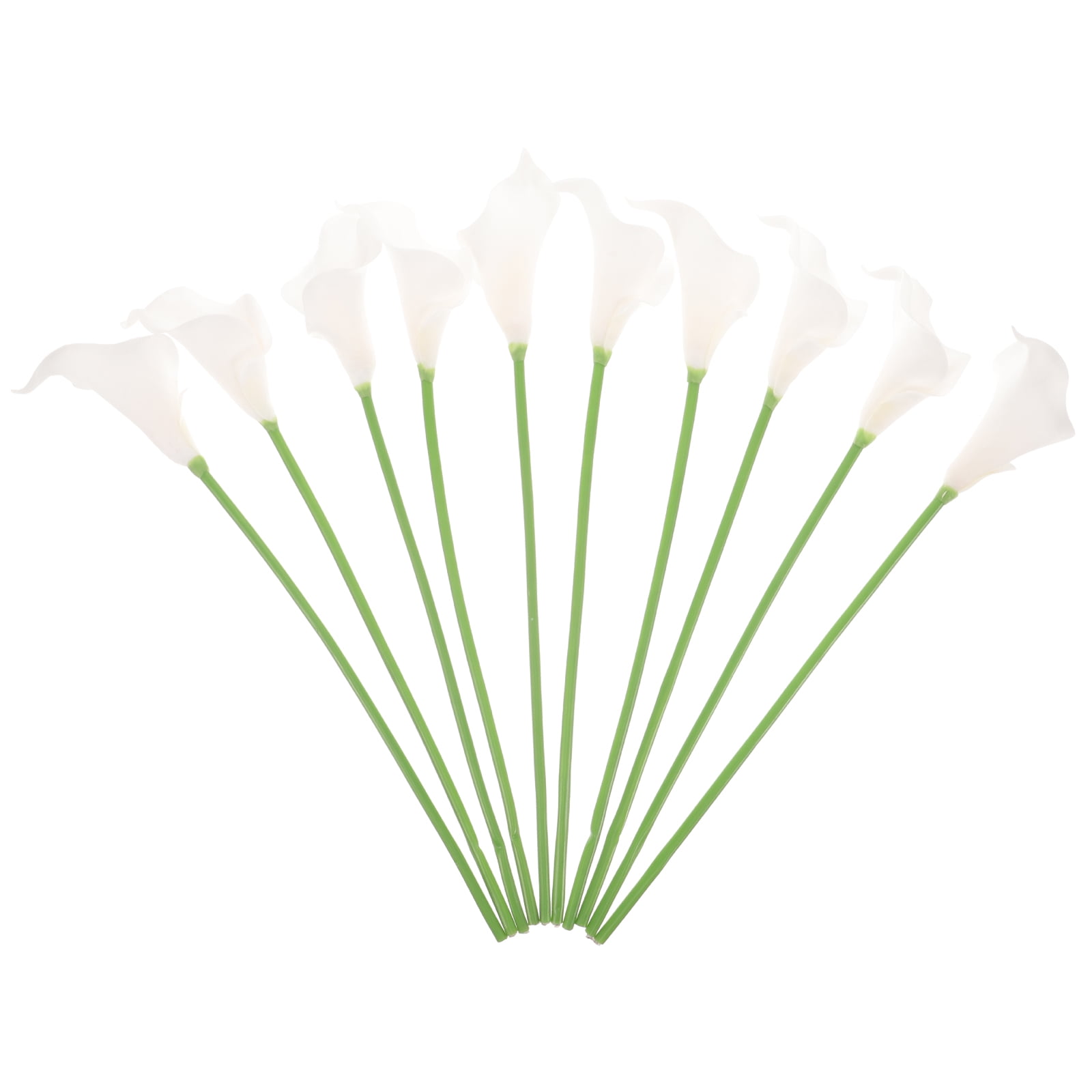 OUNONA 10pcs Realistic Touch Artificial Flower Bouquets for Weddings ...