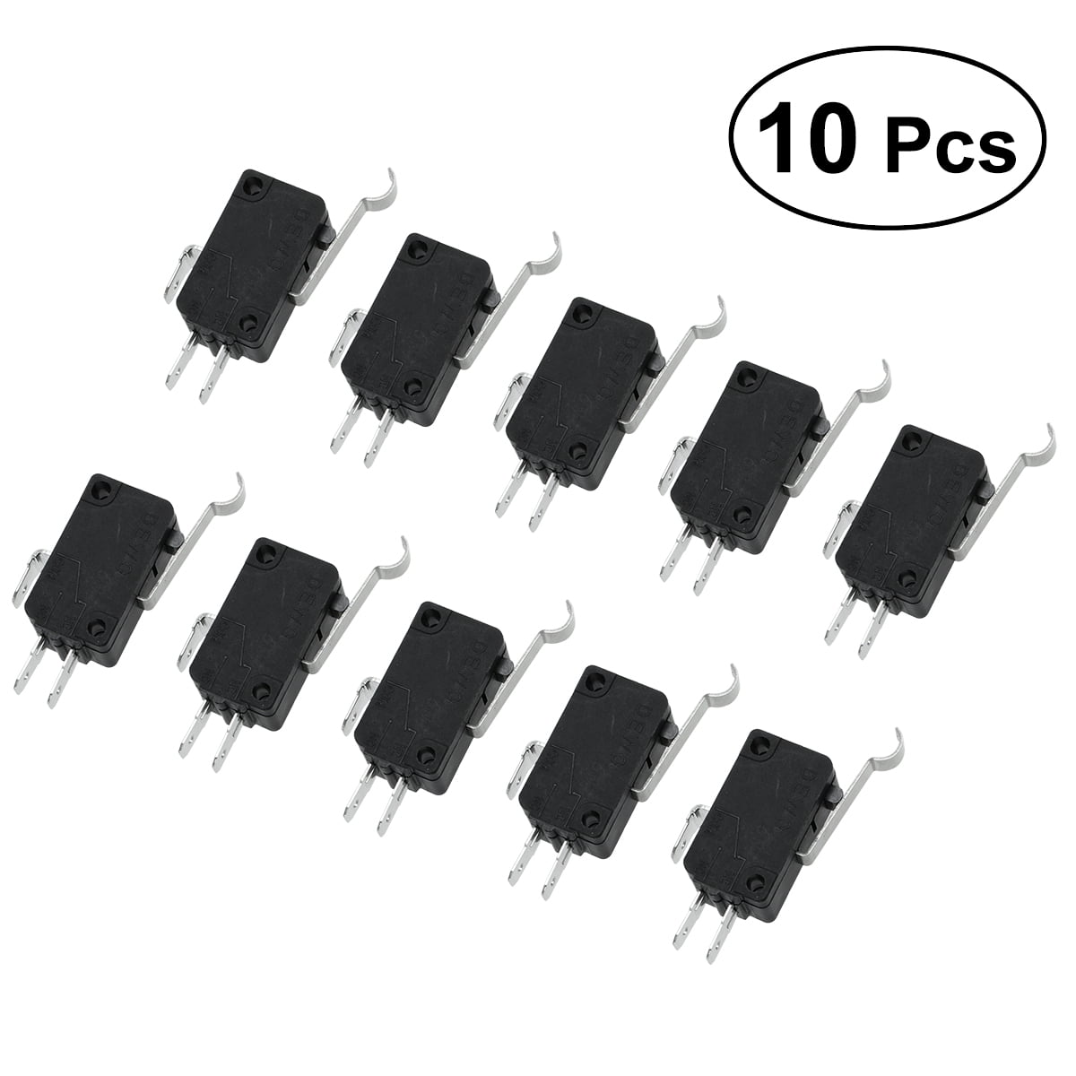 10 Pcs Limit Switch Waterproof Momentary Push Button Switch 3 Long ...