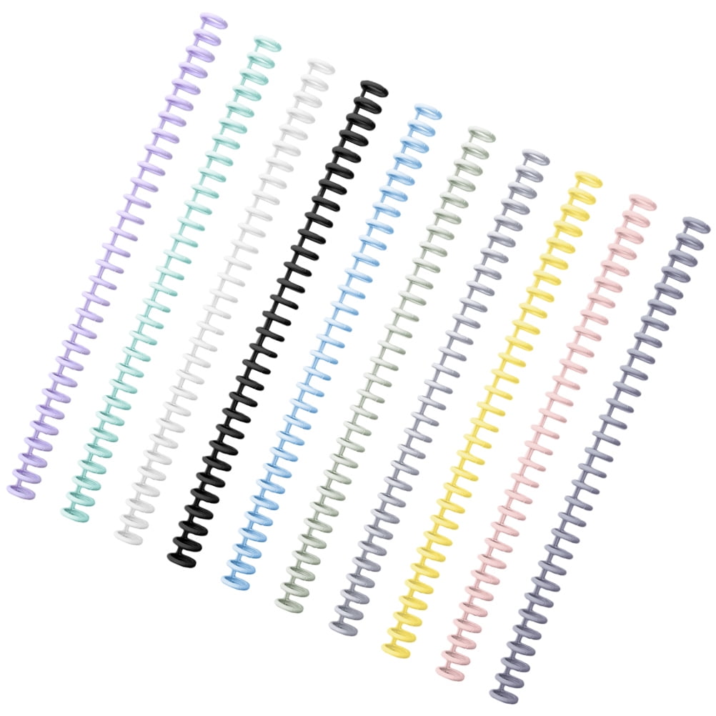 10 Pcs Loose Leaf Rings Organizer Binder Wiring Connectors Cable ...