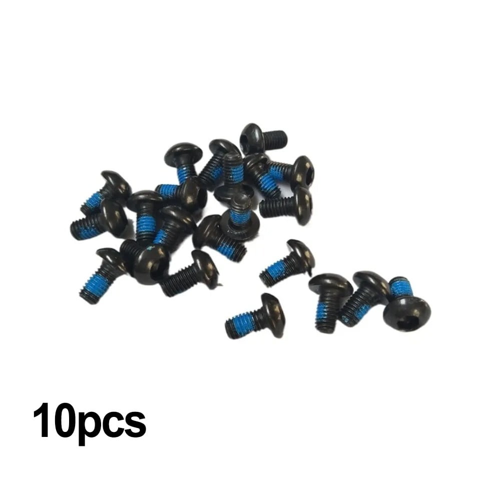 10 Pcs M5*9mm Road Bike MTB Disc Brake Rotor Fixing Bolts Bicycle Rotor ...