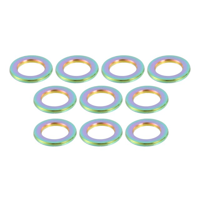 10 Pcs M6 Universal Bicycle Bolt Brake Screw Washer Bolts Concave ...