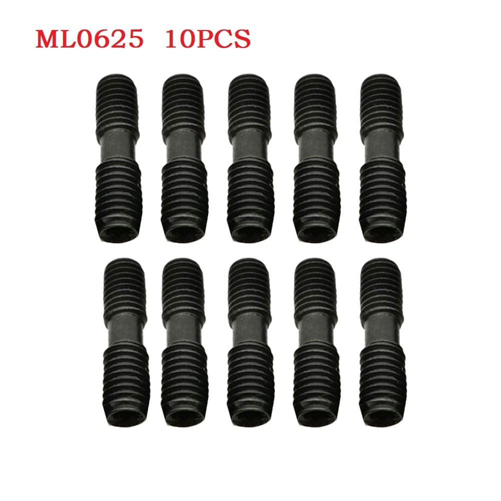 10 Pcs ML0625 Double Head Screws CNC Lathe for Turning Tool Holder ...