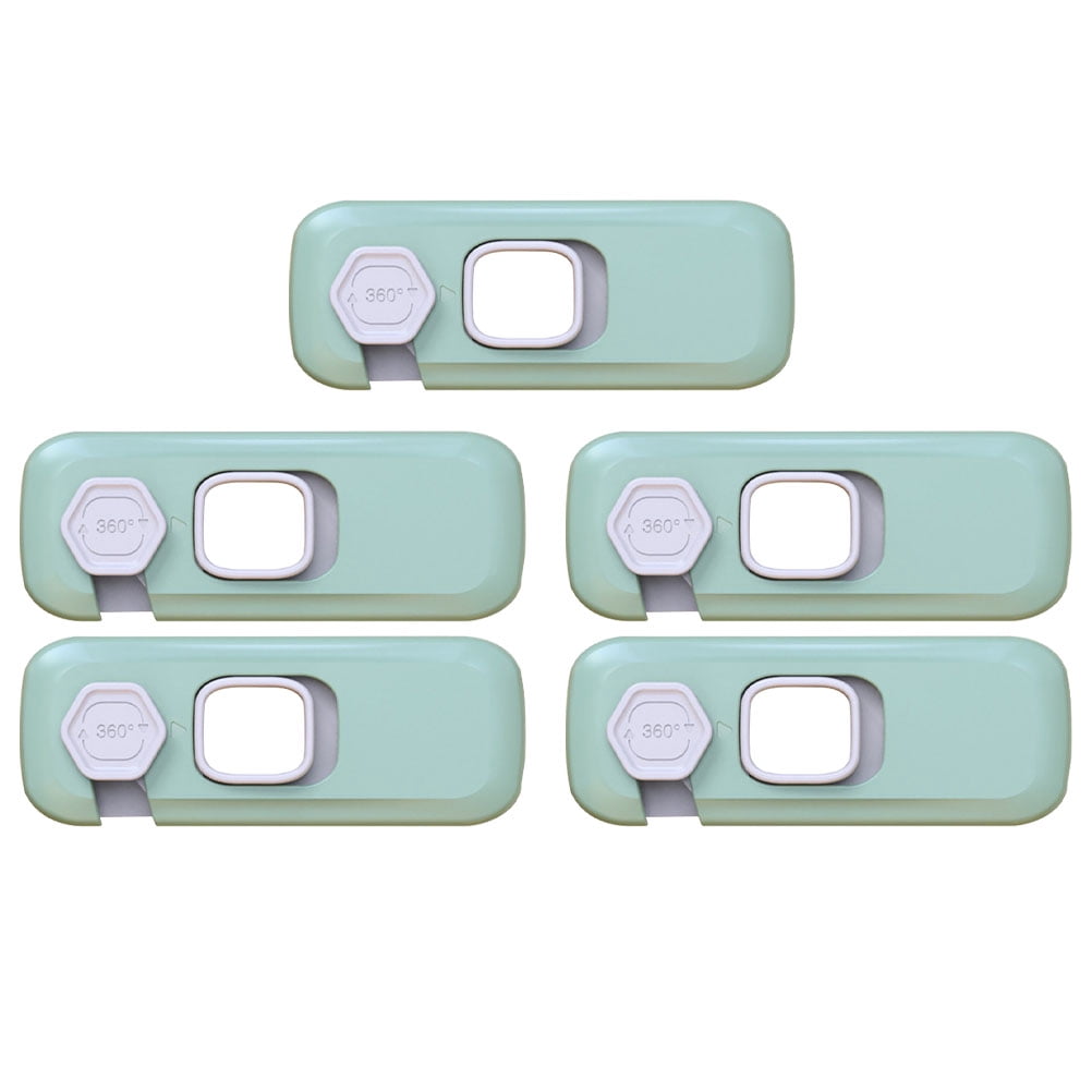 10 Pcs Magnet Cabinet Locks for Child Safety Refrigerator Fridge Open ...
