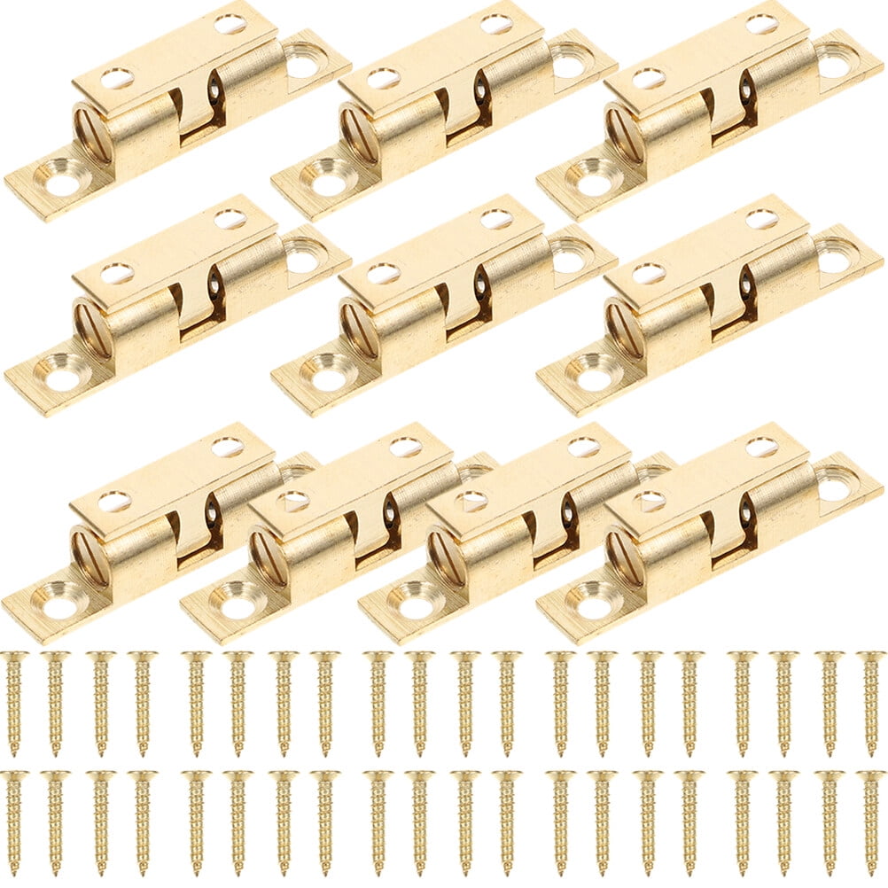 10 Pcs Magnetic Door Catch Drawer Roller Balls Bead Buckle Cabinet ...