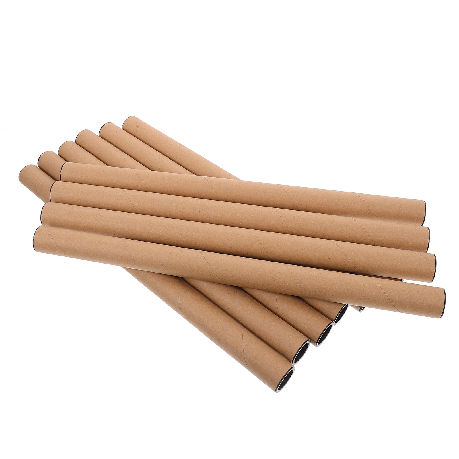 10 Pcs Mailing Tube Cardboard Tubes for Packaging Blueprints Tubes ...