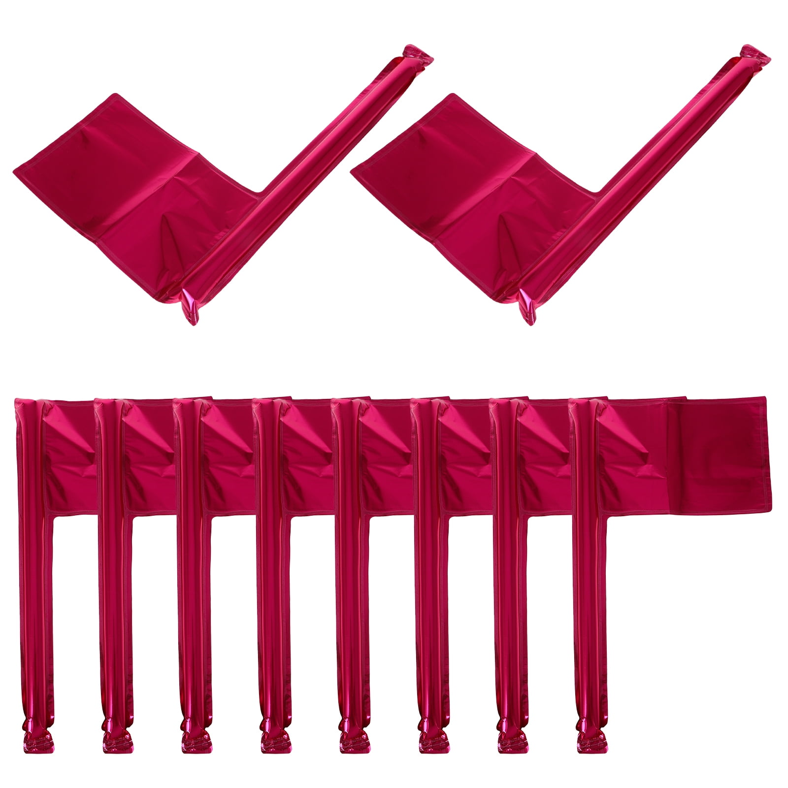 10 Pcs Marine Decoration Glitter Hand Wave Flag Balloon - Walmart.com