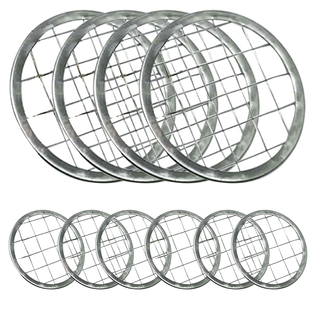10 Pcs Mason Jar Mesh Sheet Decor Reusable Pretty Holds Figurine ...