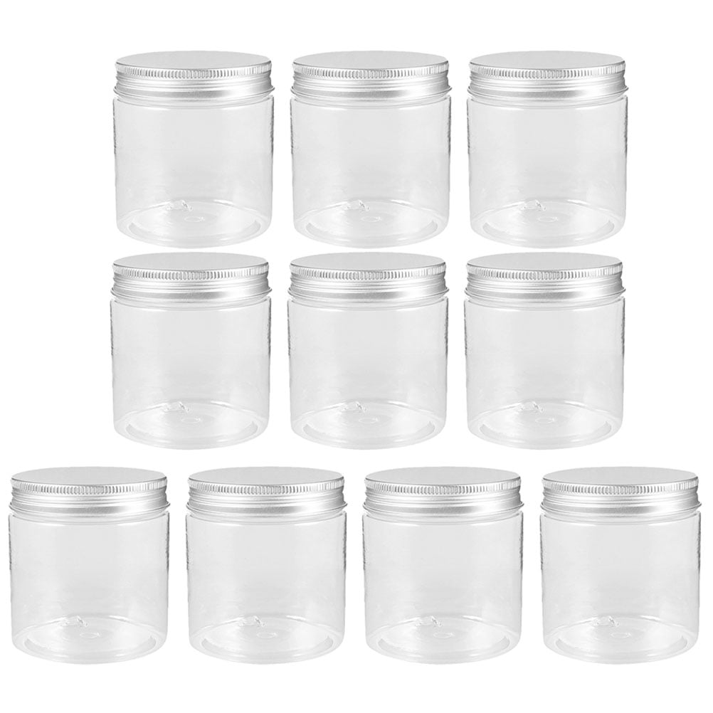 10 Pcs Jars Small Plastic Container Containers for Storage Storage ...