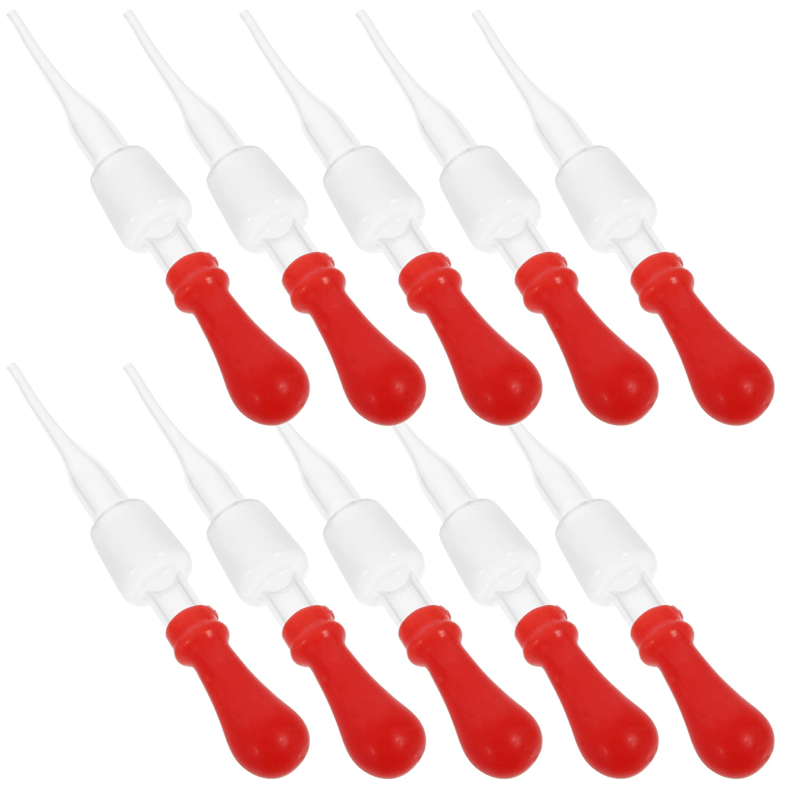 10pcs Glass Droppers Dropping Pipettes Laboratory Pipettes Liquid ...