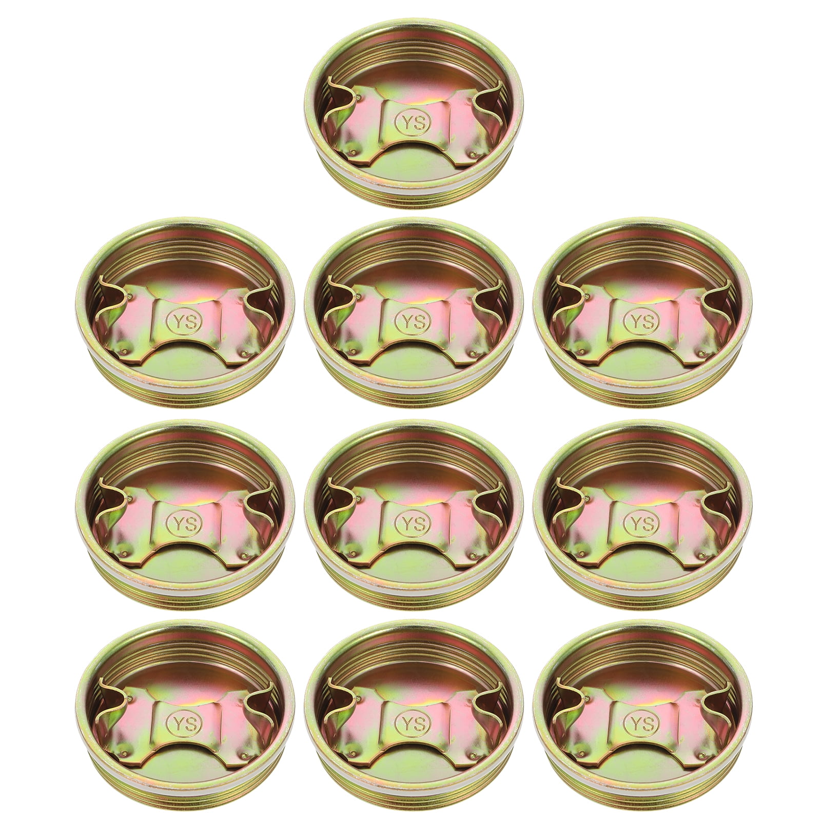 10 Pcs Metal Oil Drum Cap Barrel Replacment Caps Seal Cover Plug ...