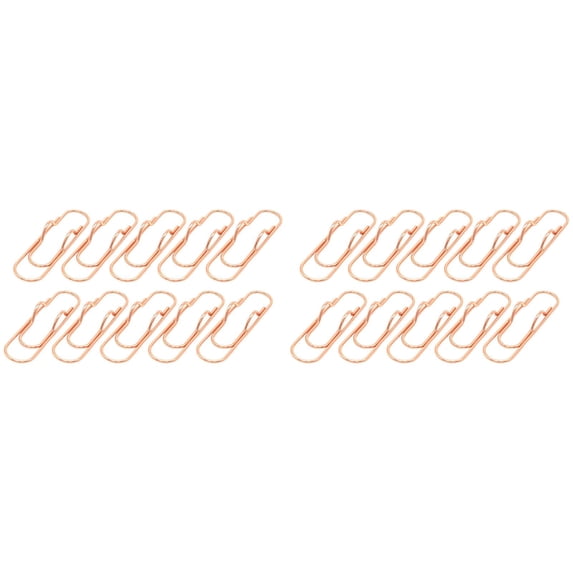 10 Pcs Metal Pen Clips, Portable Pen Holder Clip for Notebooks, 2.8 × 0 ...