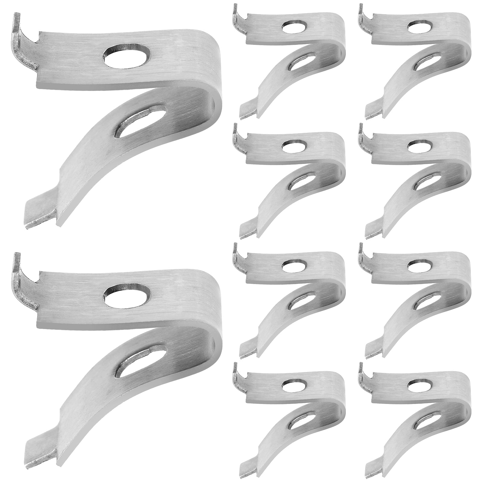 10 Pcs Metal Shelving Clips Bisley Office Shelf Brackets - Walmart.com