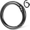 10 Pcs Metal Spring O Rings Clips, Zinc Alloy Carabiner Snap Rings ...