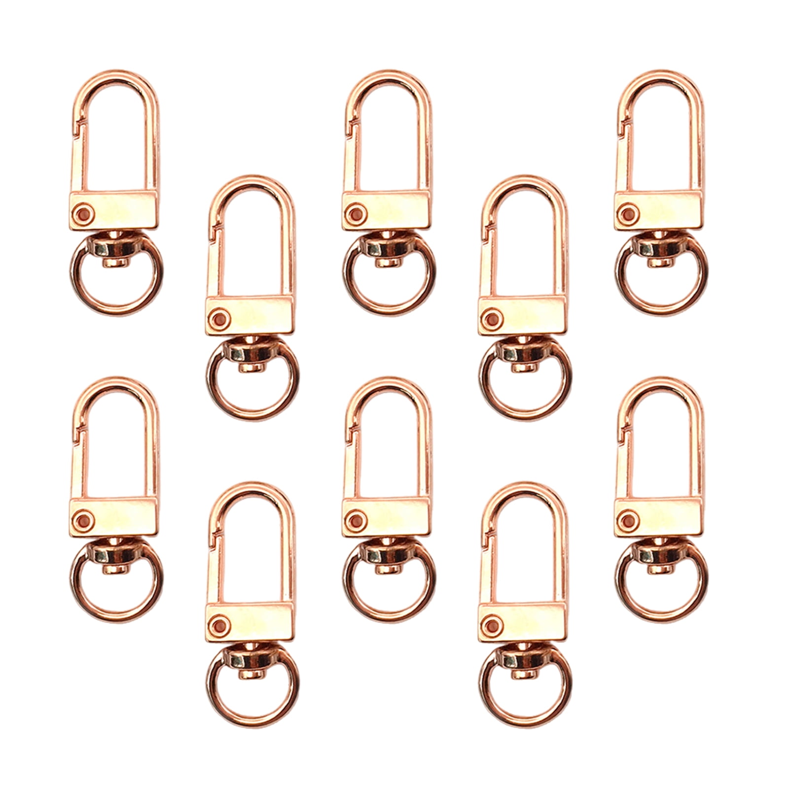 10 Pcs Metal Swivels Lobster Claw Clasps Keychain Clasps for Keyrings ...