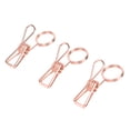 10 Pcs Metal Table Card Holders, 2.76 inch Rose Gold Place Card Clips ...