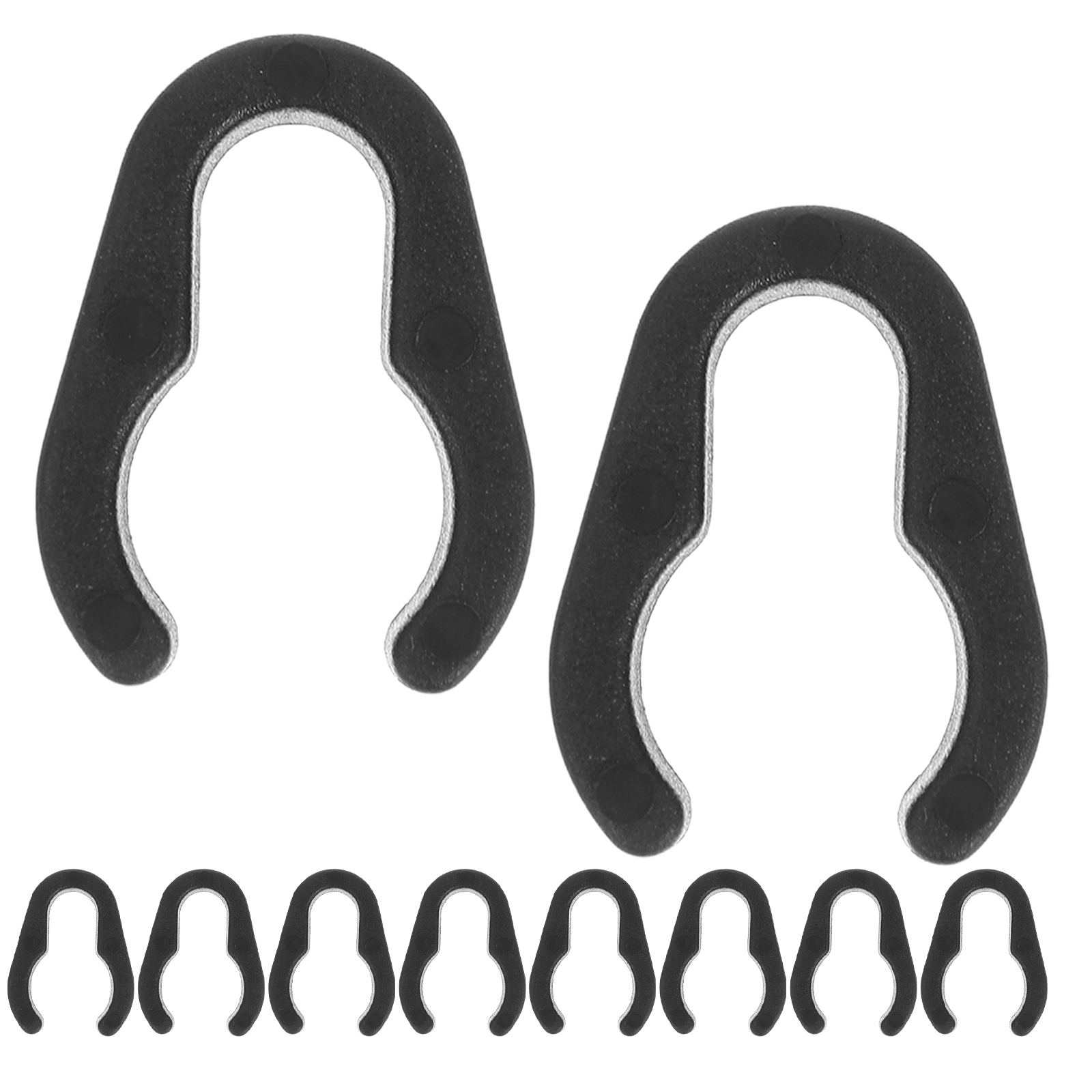 10 Pcs Mic Loop Microphone Cord Holder Clip Light Stand Cable Sturdy ...