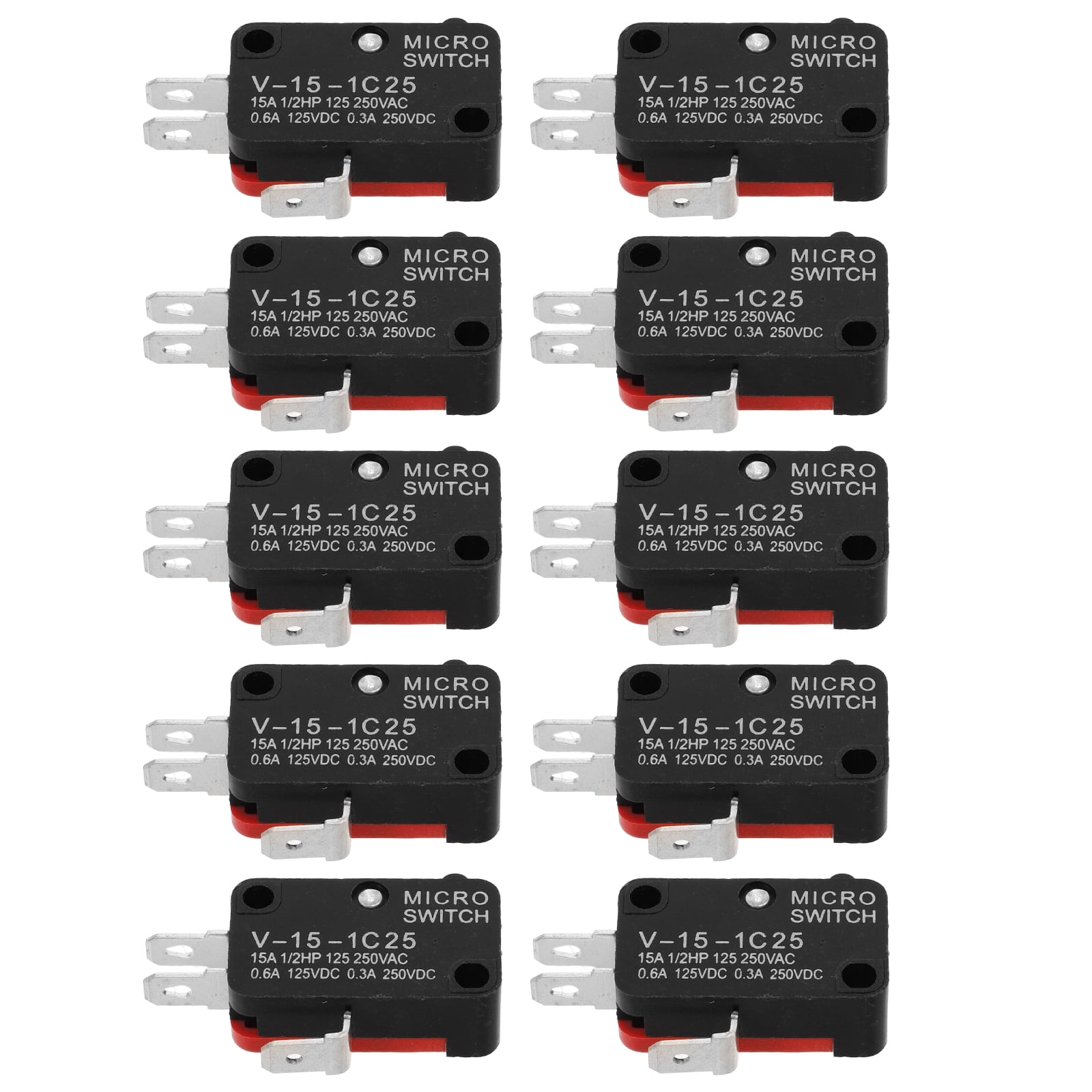 10 Pcs Micro Limit Switch Replacement Micro Switch Limit Switches ...
