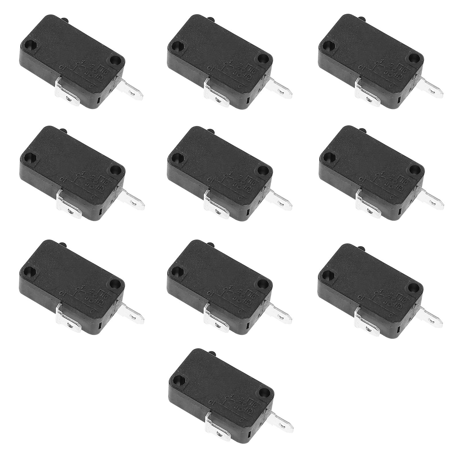 10 Pcs Microwave Oven Switch Microwave Oven Door Position Limit Switch ...