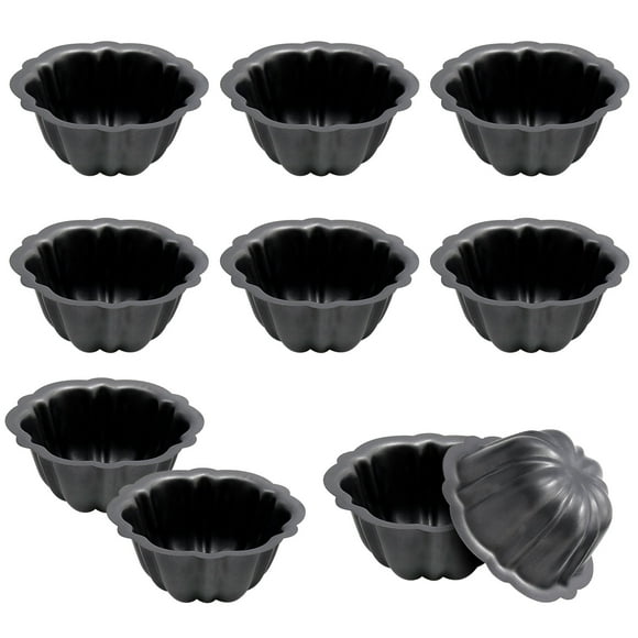 Mini Bundt Pans for Home Baking in Various Styles and Colors