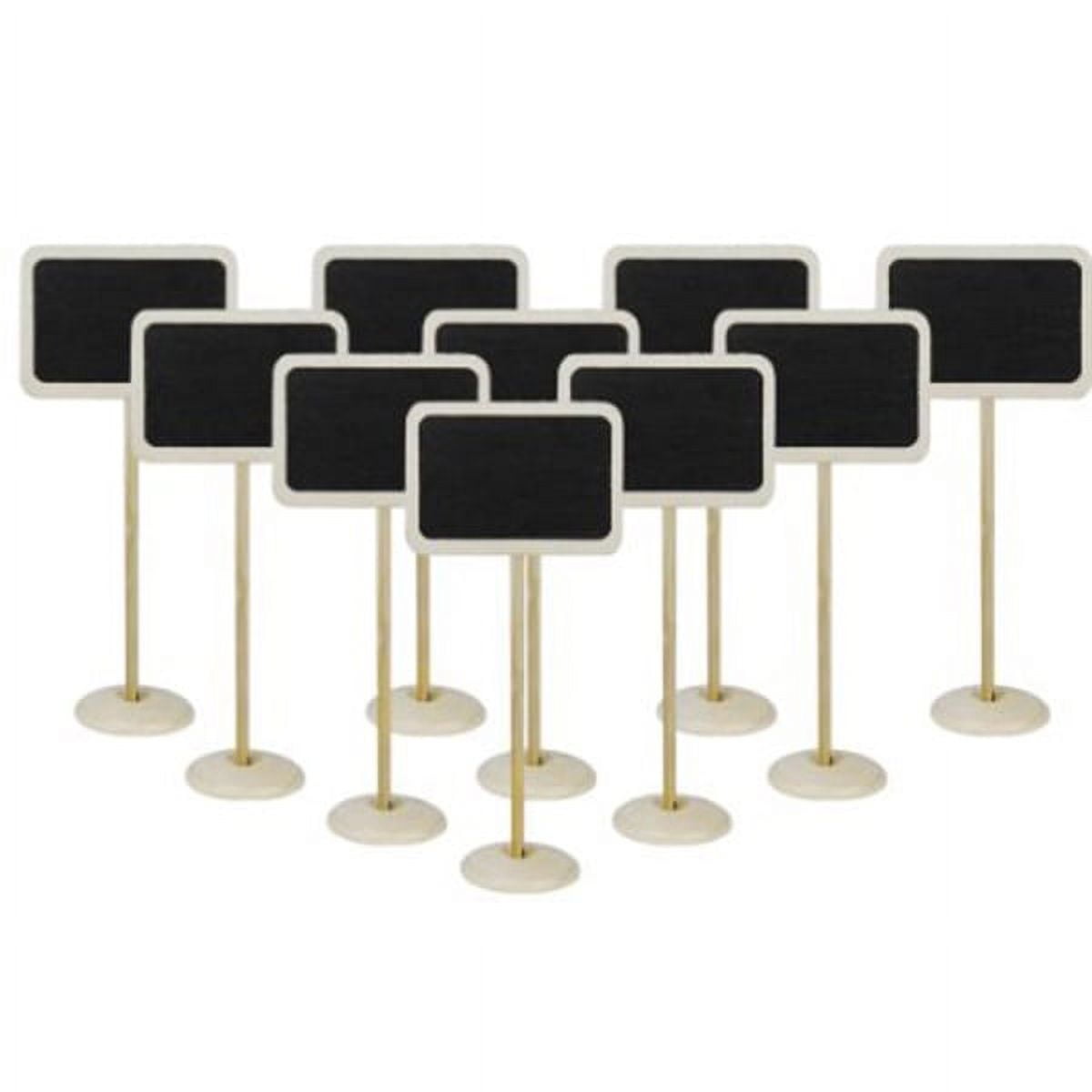 10 Pcs Mini Chalkboard with Base Colleague Message Board Chalkboard for ...