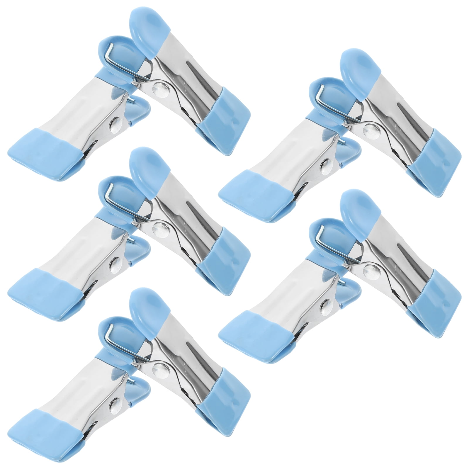 10 Pcs Mini Chip Clips Clothes for Hanging Clothespin Food Drying ...