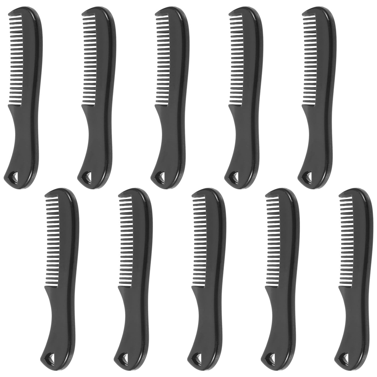 10 Pcs Mini Comb Mens Combs for Hair Modeling with Hole Plastic Man ...