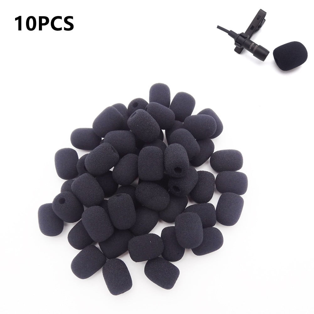 10 Pcs Mini Headset Microphone High Elasticity Replacement Soft Sponge ...