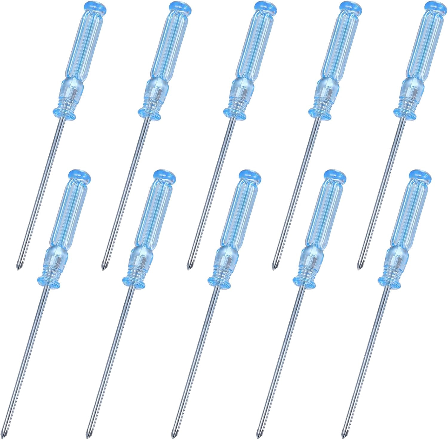 10 Pcs Mini Phillips Screwdriver, 2.5 mm Cross Head Precision ...