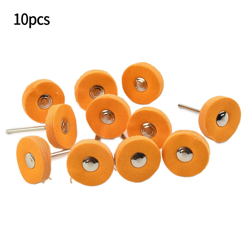 10 Pcs Mini Polishing Wheels Buffing Pads with Shank for Electrical ...