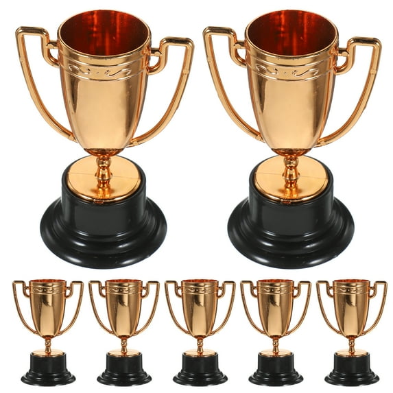10 Pcs Mini Trophy Kids Toys Trophies for Decorate Children Plastic ...