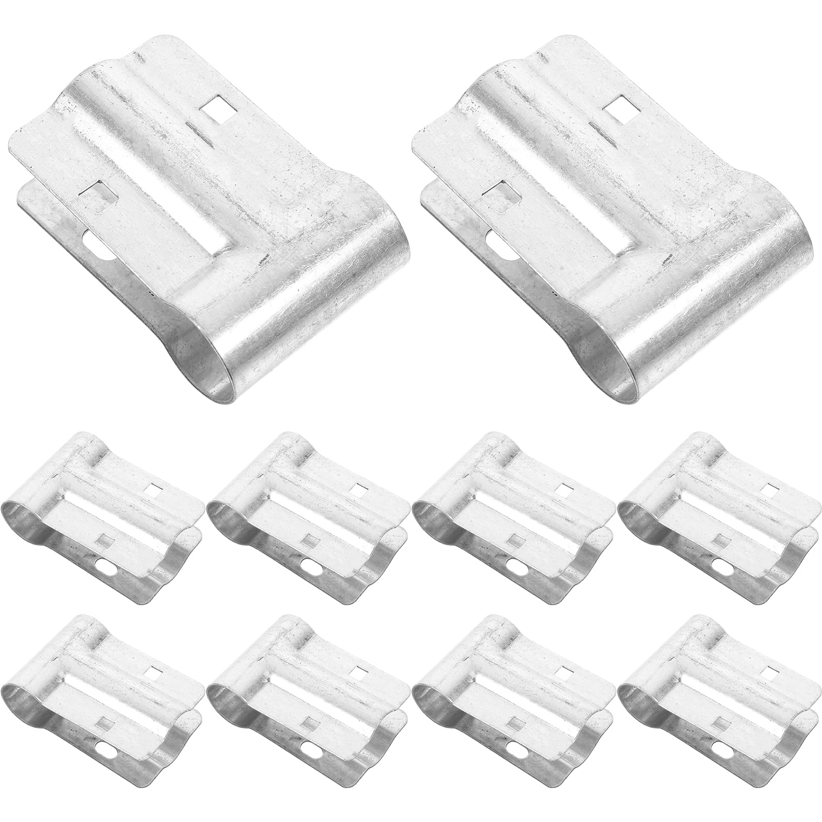 10 Pcs Miniature Water Mill Greenhouse Pipe Clamps 7.40X4.90X2.40CM ...