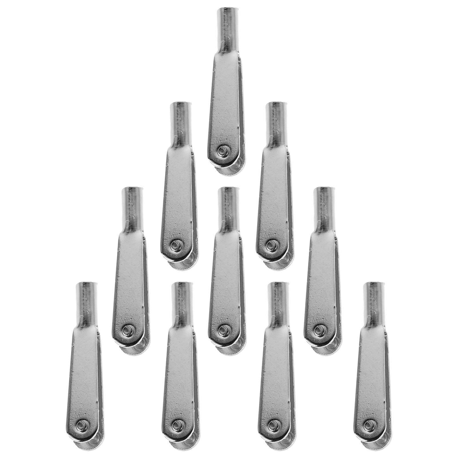 Silver Metal Securing Clips for Electric Plane Models 10pcs Quick Link ...