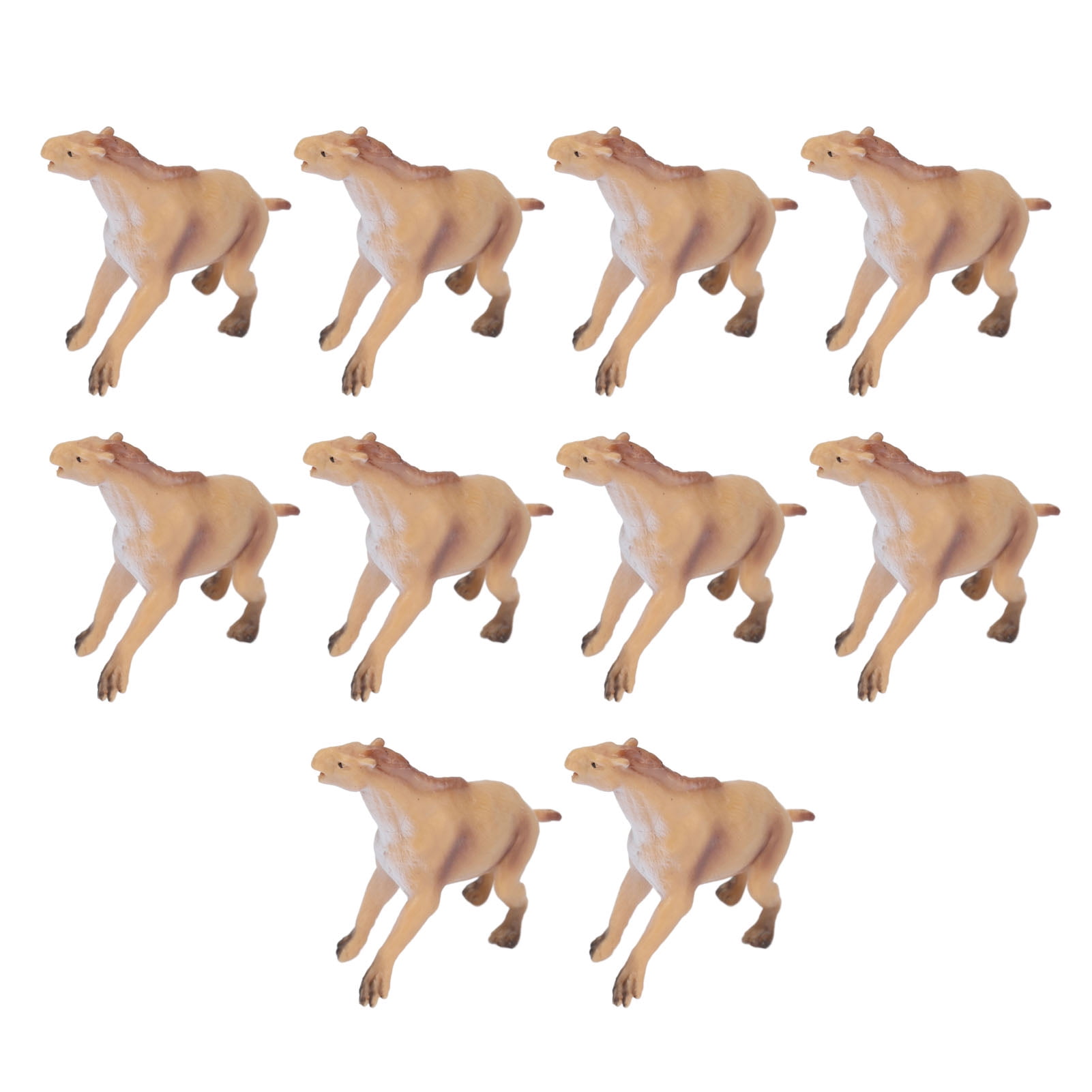 10 Pcs Moropus Animal Model Simulation Educational Mini Moropus Animal ...