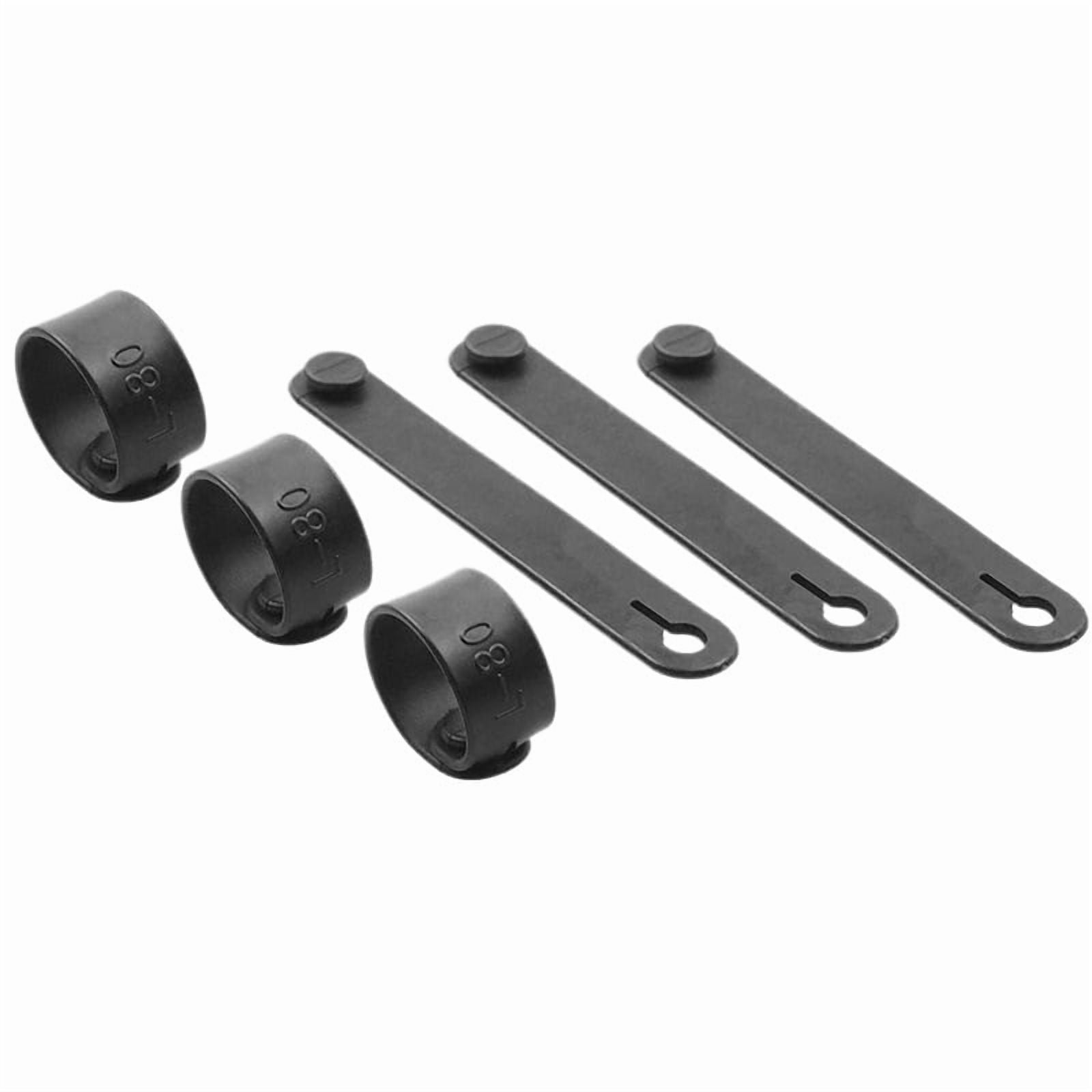 10 Pcs Motorcycle Rubber Securing Tie Clutch Line Brake Cable Ties ...