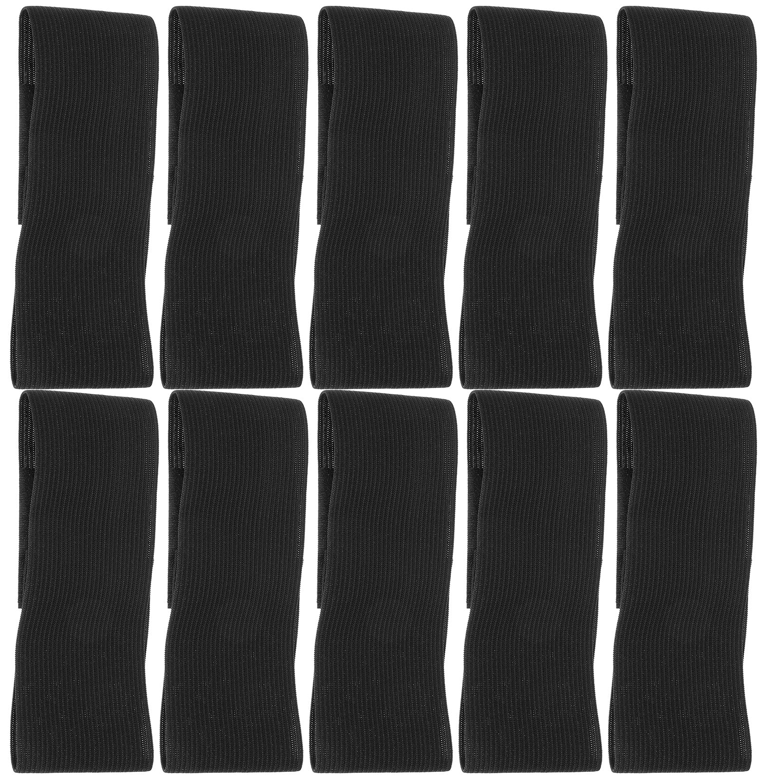 10 Pcs Mourning Bands Funeral Armbands Police Memorial Respect Football ...