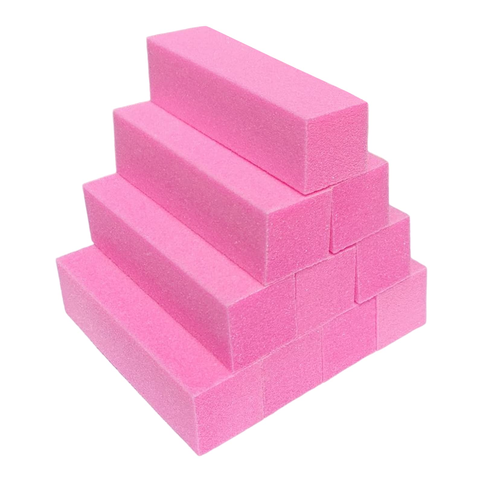 10 Pcs Nail Buffer Block for Acrylic and Natural Nails, 4 Sided Sanding ...