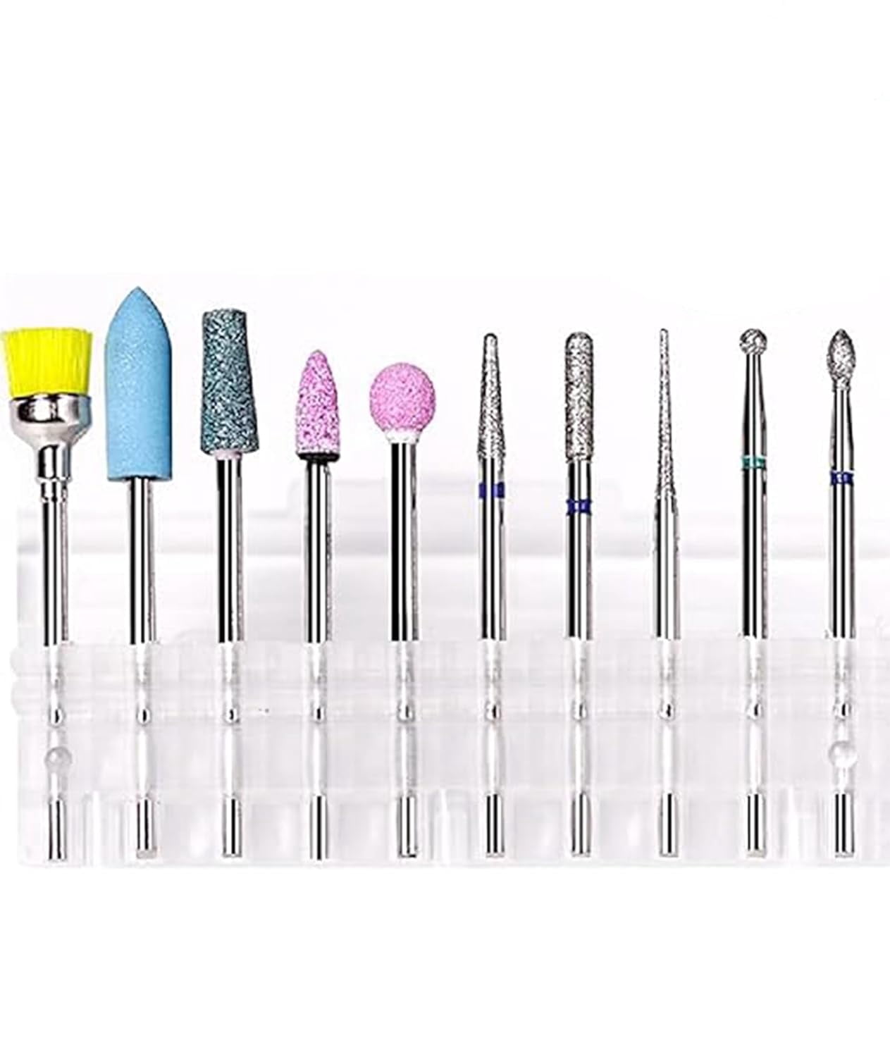 10 Pcs Nail Drill Nail Drill Machine Nail Art Tools Essential Items for ...