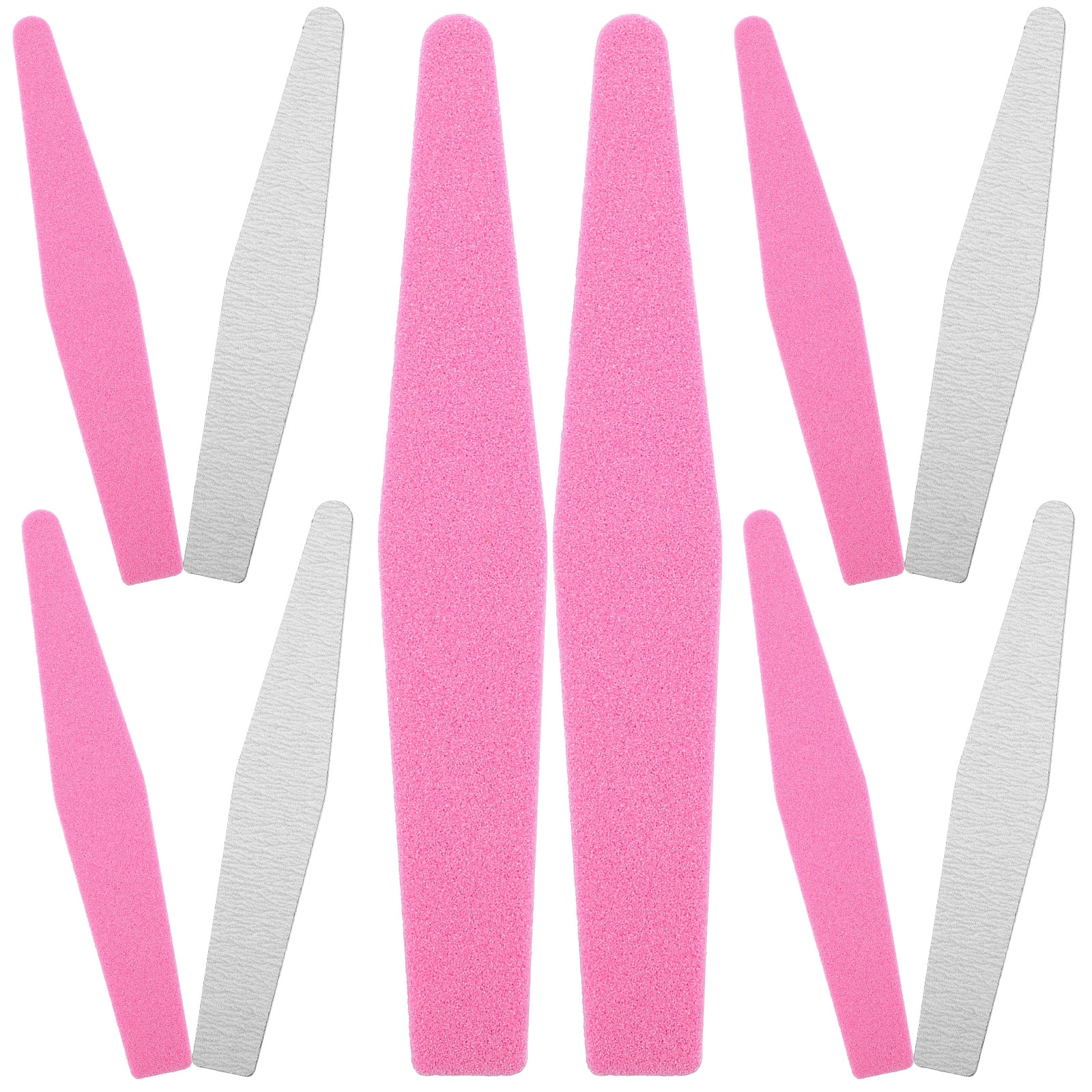 10 Pcs Nail Files Nail File for Natural Nails Nail Buffers Manicure ...