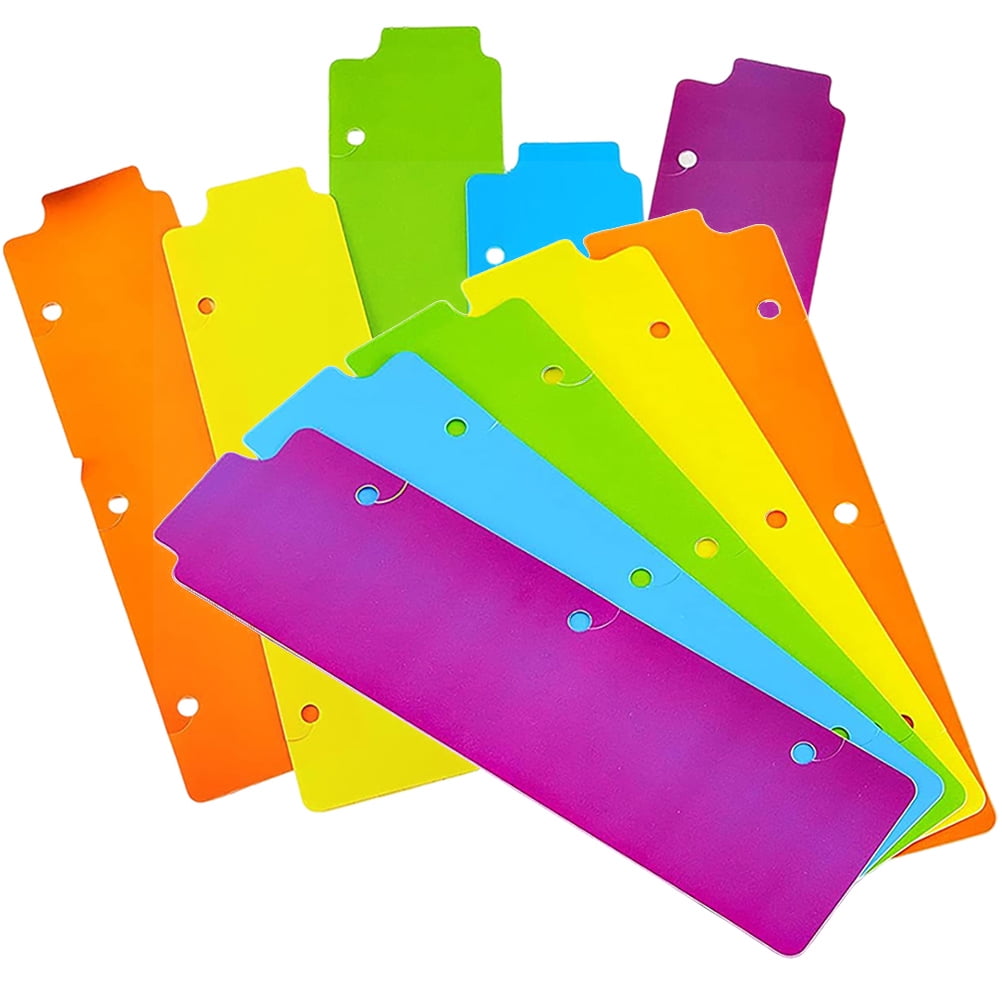 10 Pcs Notebooks Labels Subjects Binder Dividers Bookmark Mini Loose ...